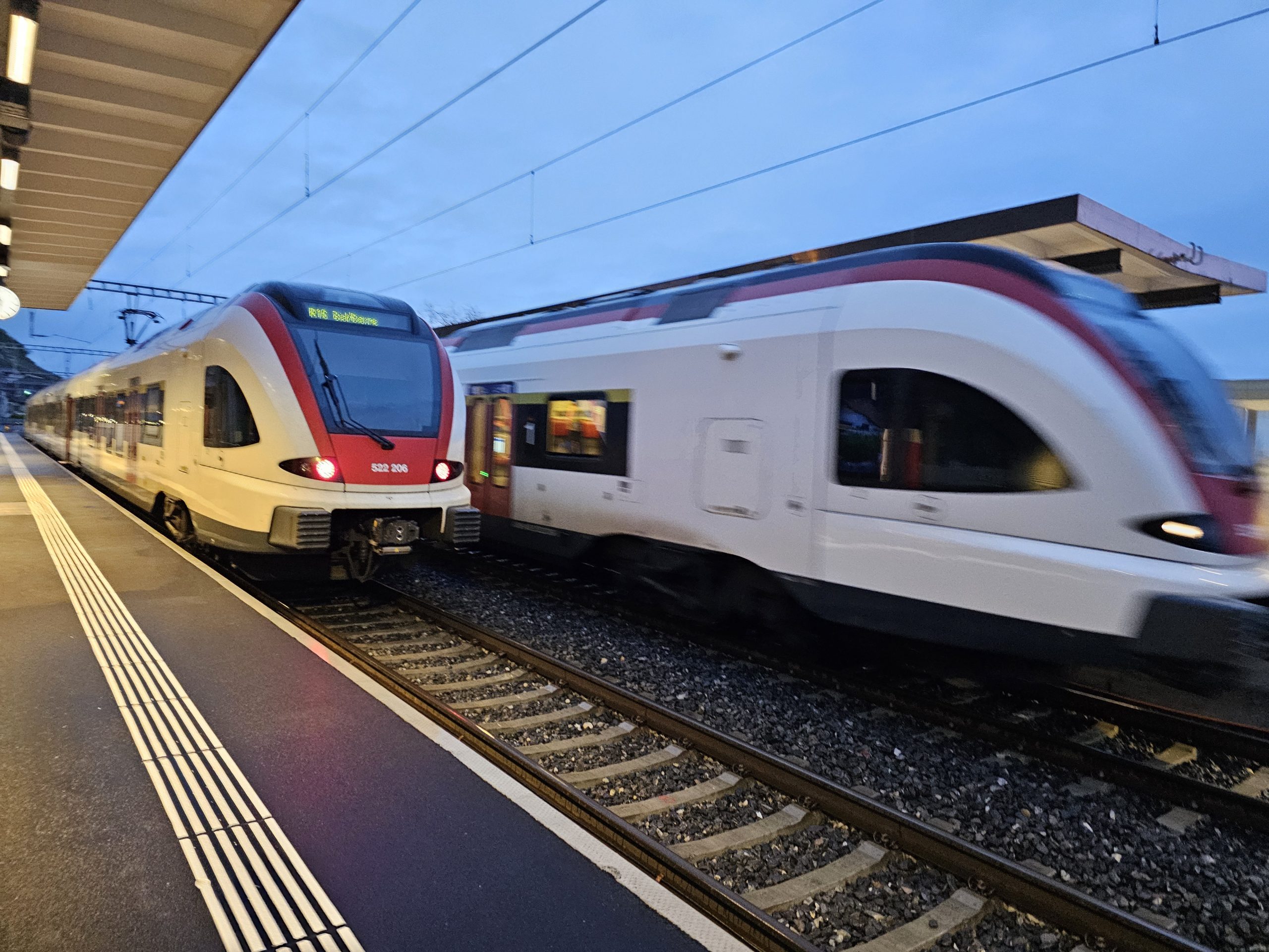 Bahnhof Twann wieder in Betrieb - Bielersee Tourismus